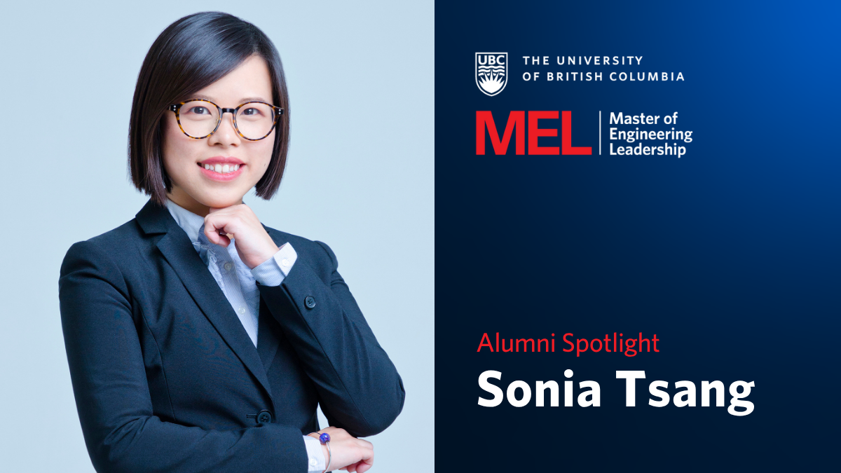 Alumni Spotlight: Sonia Tsang | UBC MEL MHLP Professional Leadership Master Degrees